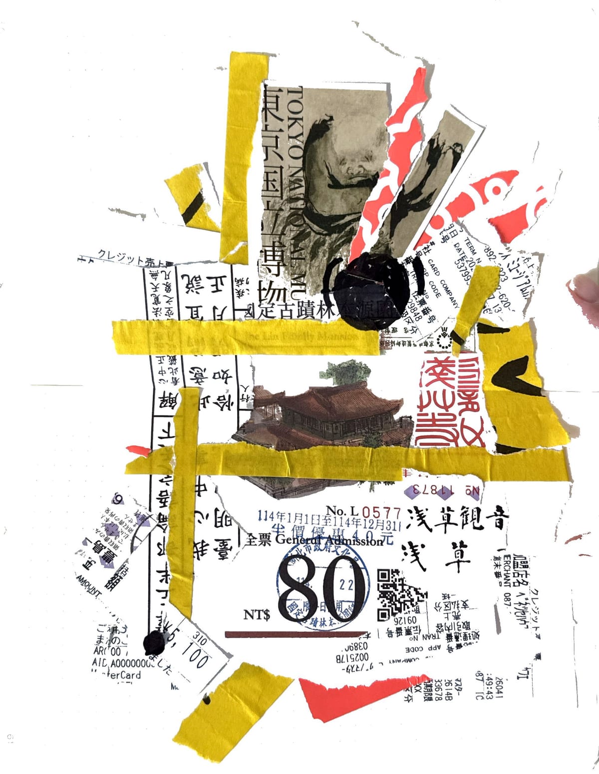 Taipei/Tokyo Collages